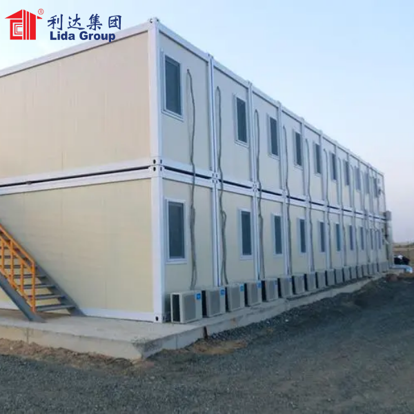 China Double Floor Modular Container House Living Modular Office Home ...